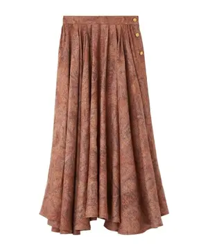 Loro Piana Karima Skirt - Brown