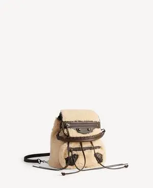 Balenciaga Le City Zip Detailed Mini Backpack