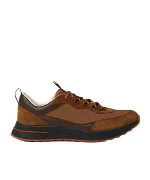 Loro Piana Week End Walk Sneaker - Brown