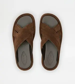 TOD'S Sandals In Suede