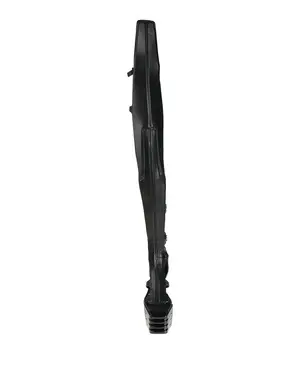 Rick Owens Knee-high Leather Boots