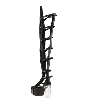 Rick Owens Knee-high Leather Boots