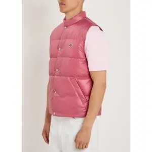Moncler Stand-collar Snap Down Vest