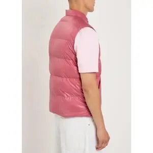 Moncler Stand-collar Snap Down Vest