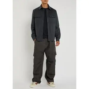 Moncler Workwear Lapel Snap Jacket