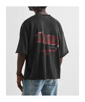 REPRESENT Graphic Cotton Short-sleeve Oversized T-shirt