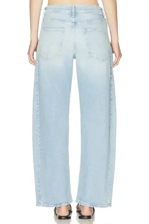 MOTHER Faded Wide-leg Jeans