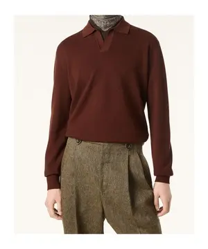 Loro Piana Buttonless Polo-shirt