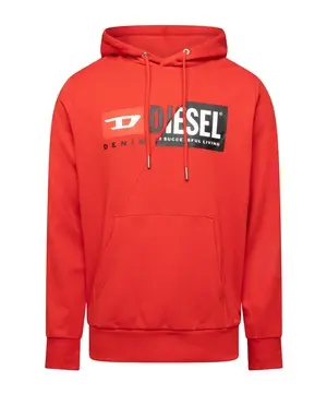 DIESEL® Over The Head Hoodie - Red