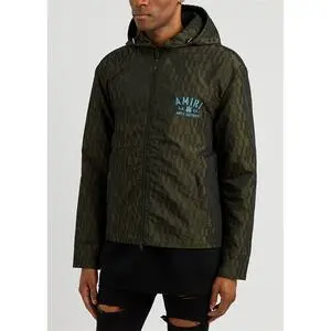 Amiri Jacquard Hooded Windbreaker