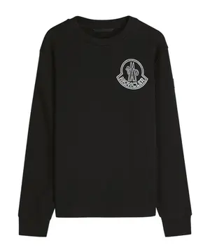 Moncler Crew-neck Sweatshirt - Black