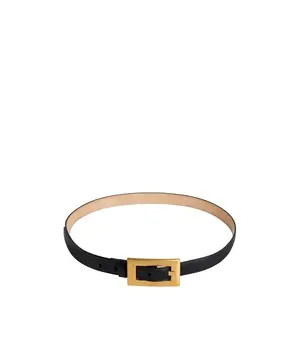 Balenciaga Logo Engraved Belt