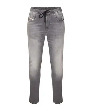DIESEL® Wide Leg Relaxed Fit Jeans - Gray