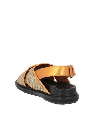 Marni Metallic Strappy Sandals
