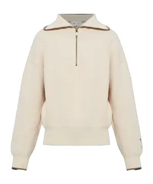 The Upside Kairo Half-zip Sweater - Nude