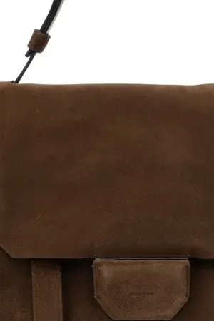 ALLSAINTS Ursa Flap Shoulder Bag - Brown