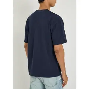 Saint Laurent Cotton-blend T-shirt - Black