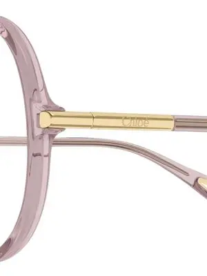 Chloé Eyewear Pilot-frame Double Bridge Glasses