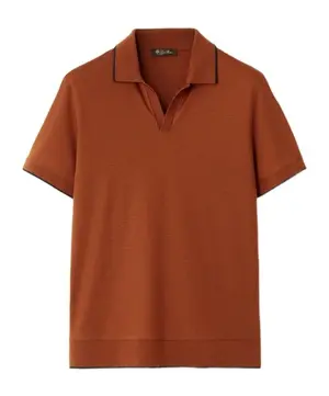 Loro Piana Waitaki Polo Shirt - Red