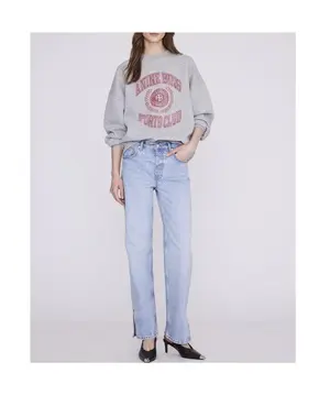 ANINE BING Oversized Crewneck Sweatshirt
