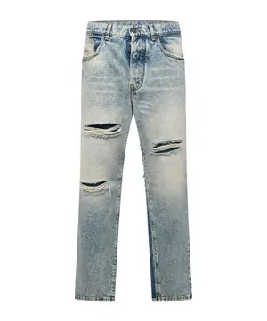 DIESEL® D-fire-s1 Straight Leg Jeans - Gray