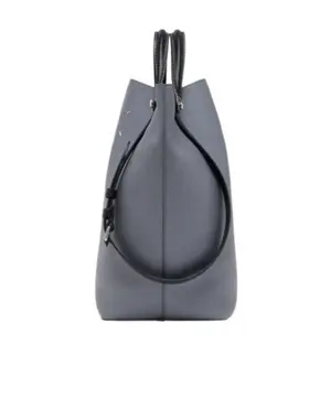 MAISON MARGIELA Dress-age Pebbled Leather Tote Bag