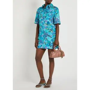 Chloé Floral-print Shirtdress
