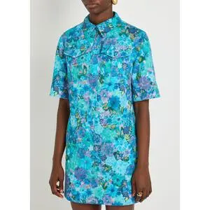 Chloé Floral-print Shirtdress