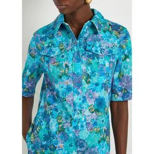 Chloé Floral-print Shirtdress