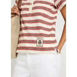 Moncler Multi-stripe Polo Shirt