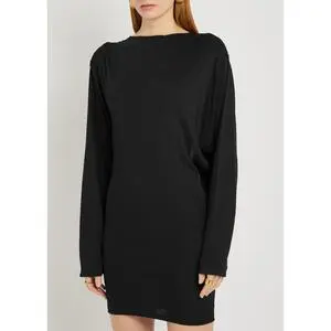 Jacquemus La Robe Mistral Cowl-neck Mini Dress