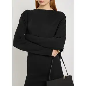 Jacquemus La Robe Mistral Cowl-neck Mini Dress