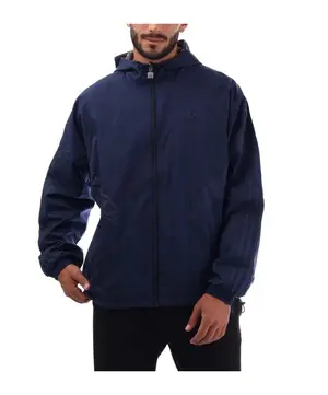 ADIDAS ORIGINALS Hooded Windbreaker Jacket - Black