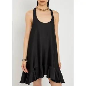 ANINE BING Silk-blend Dress