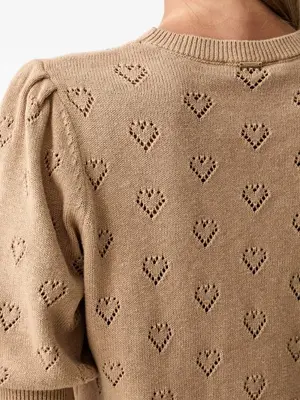 TWINSET Jumper With Heart Pattern