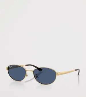 Ray-ban Metal Oval Sunglasses