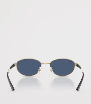 Ray-ban Metal Oval Sunglasses