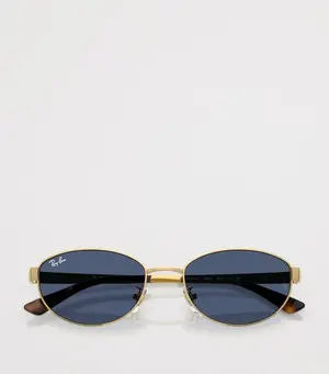 Ray-ban Metal Oval Sunglasses