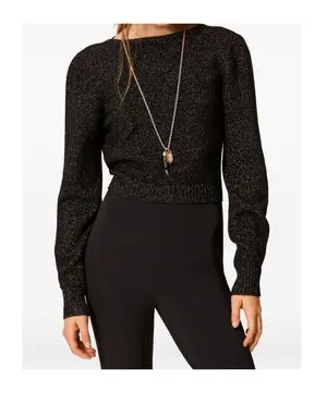 TWINSET Dual-use Wool Blend Jumper With Lurex