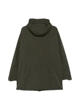Aspesi Hooded Jacket With A Logo Patch