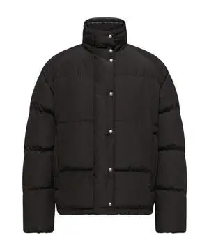 Moncler Verone Button-up Puffer Jacket - Black