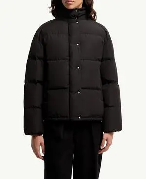 Moncler Verone Button-up Puffer Jacket