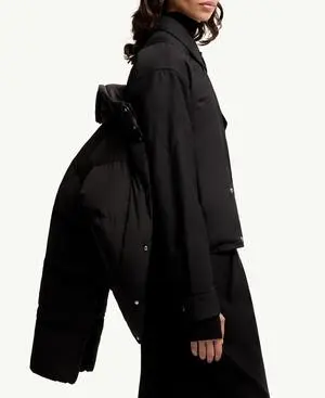 Moncler Verone Button-up Puffer Jacket