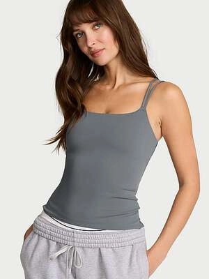 Victoria's Secret Vsx Elevate™ Strappy Tank Top Grey