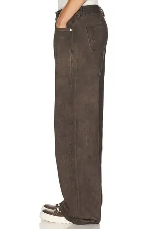 Rick Owens Geth Jeans In Grey