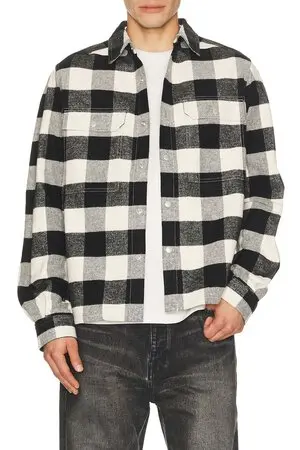 Rick Owens Cropped Outershirt - Black