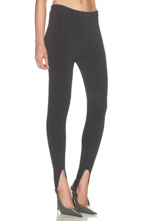 SEROYA Kelsey Stirrup Legging In Grey