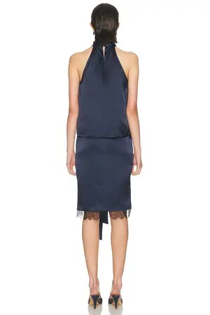 Françoise Susan Blouse In Navy