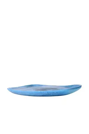 Dinosaur Designs Pebble Plate In Blue