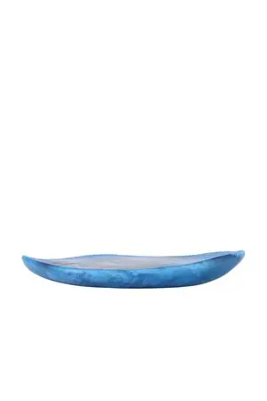 Dinosaur Designs Large Pebble Platter In Blue